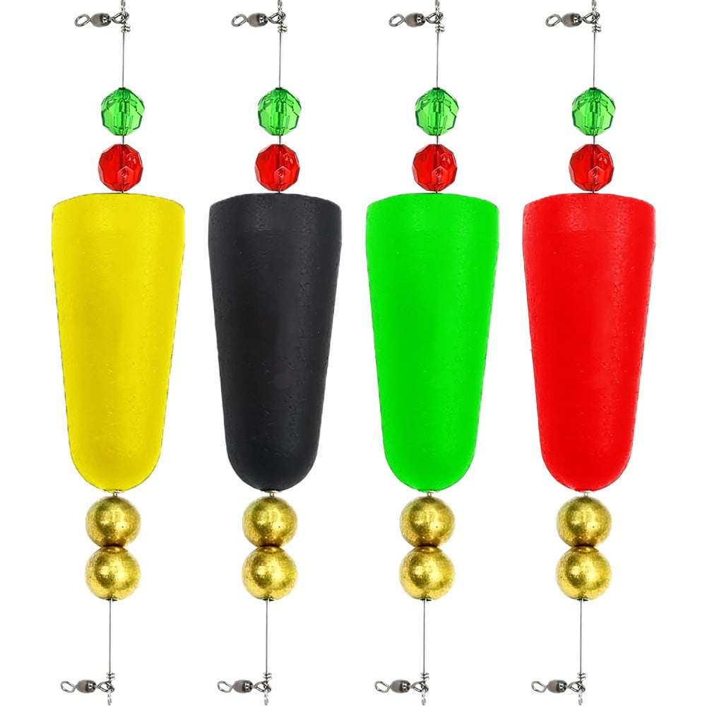 qiya 1/4/8pcs Fishing Bobbers Popping Corks Fishing Floats for ...