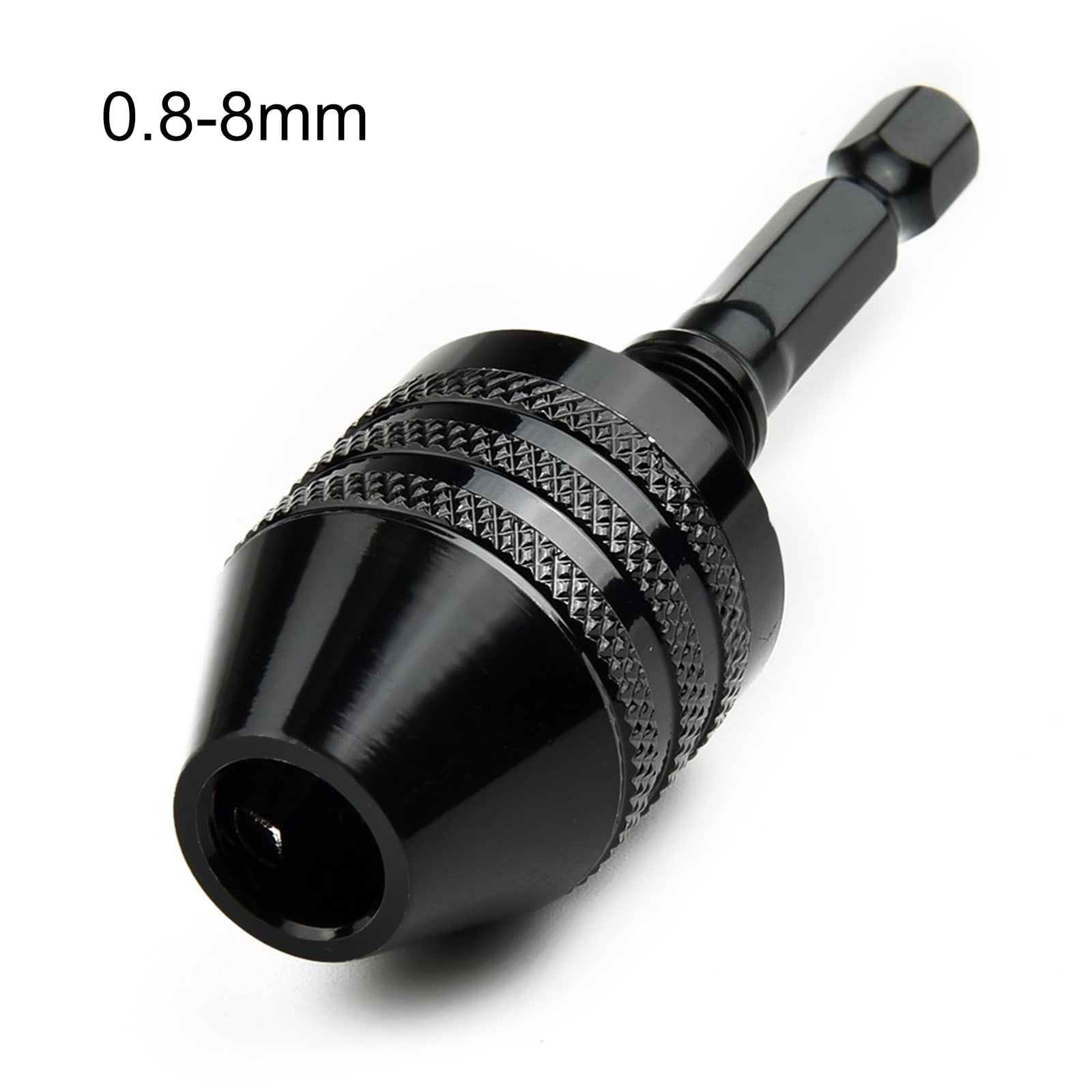 qiya 1/4" Keyless Chuck Conversion Hex Shank Adapter Drill Bit Quick ...