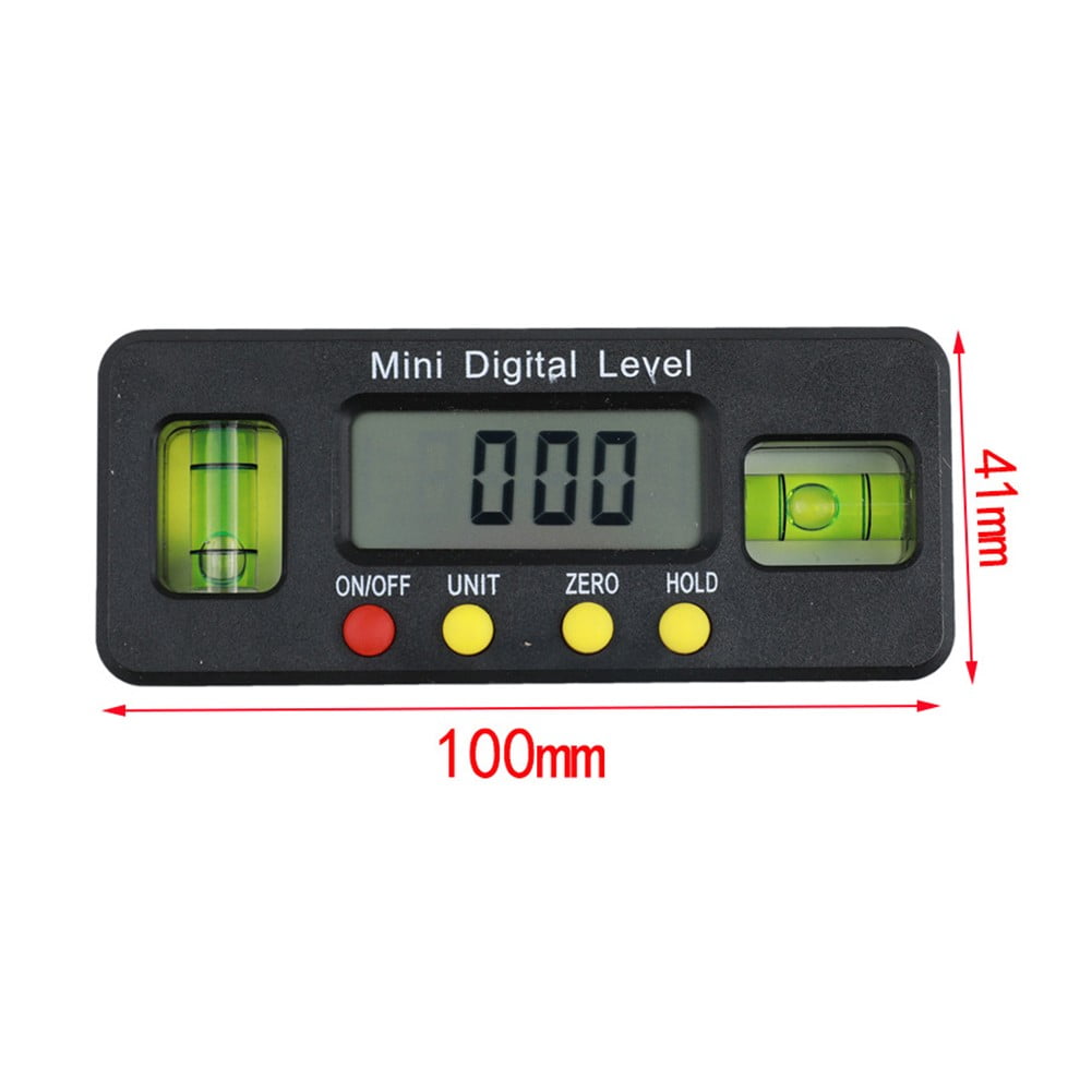 qiya 100/150/200mm Digital Level Electronic Angle Meter with Magnetic ...