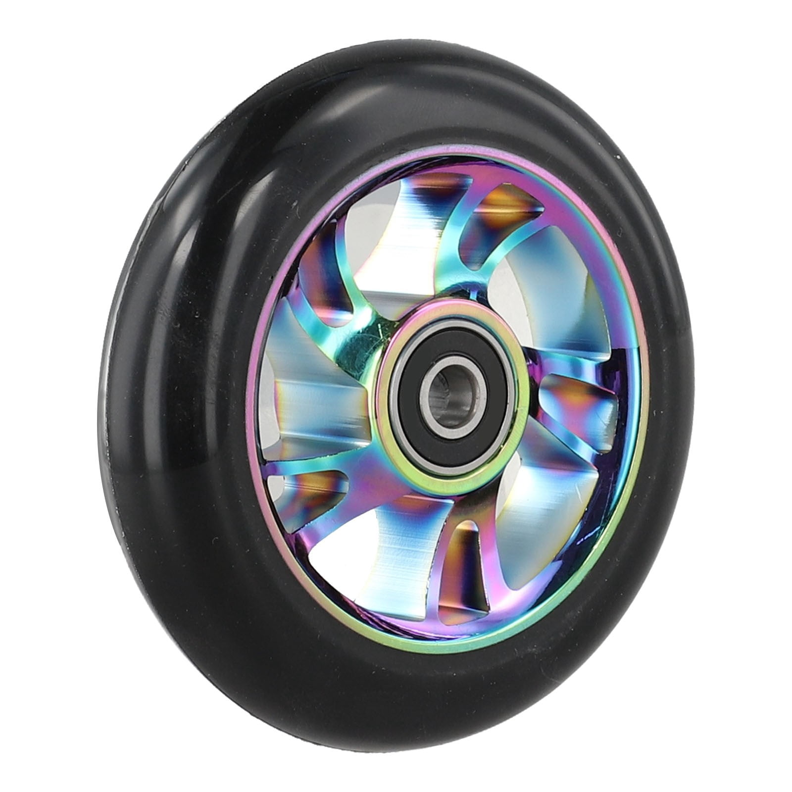 qiya 100mm Stunt Scooter Wheels Aluminum Alloy Wheel Hub Pro Scooter ...