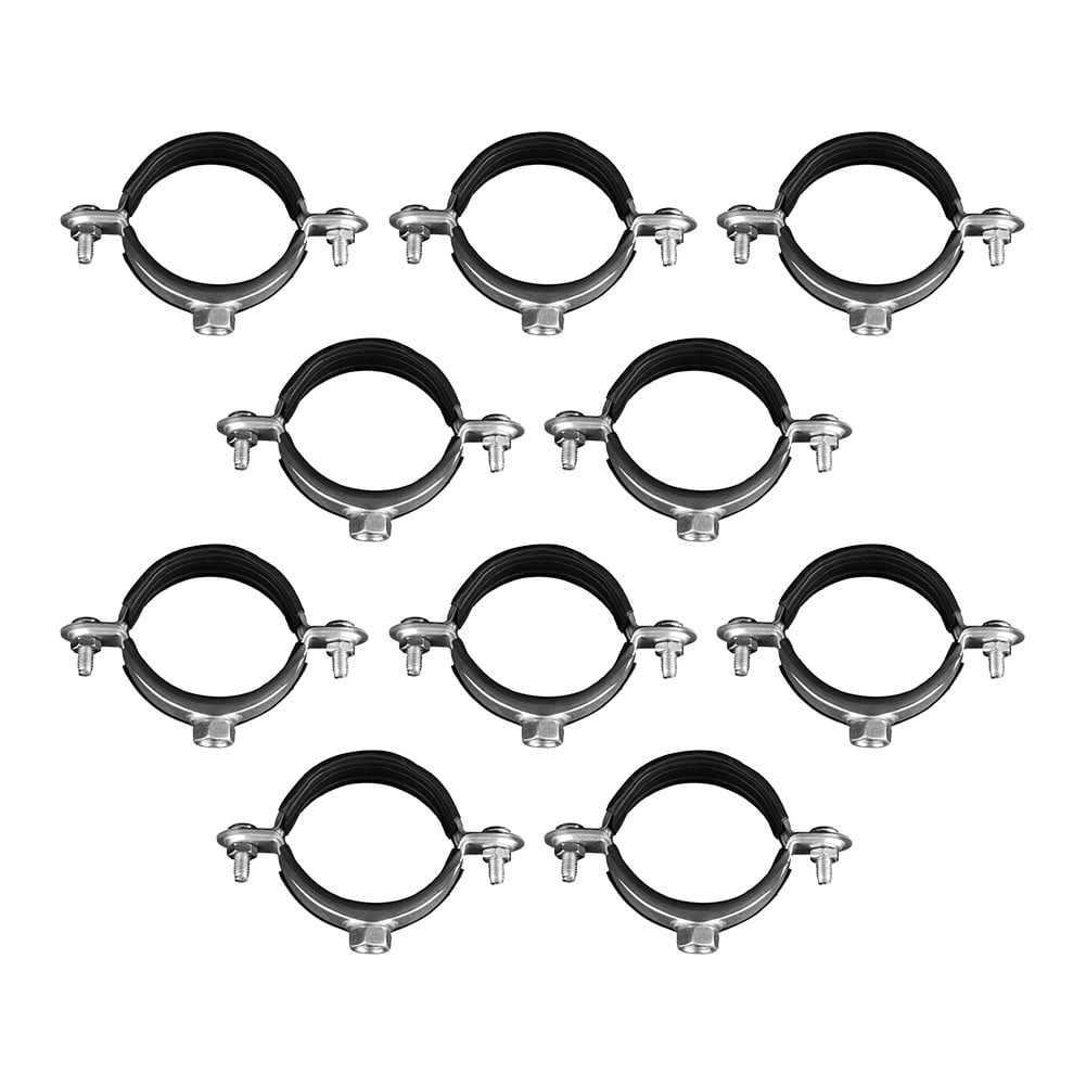 qiya 10X PPR Iron Pipe Clamp Thickened PVC Metal Water Supply Clamp ...