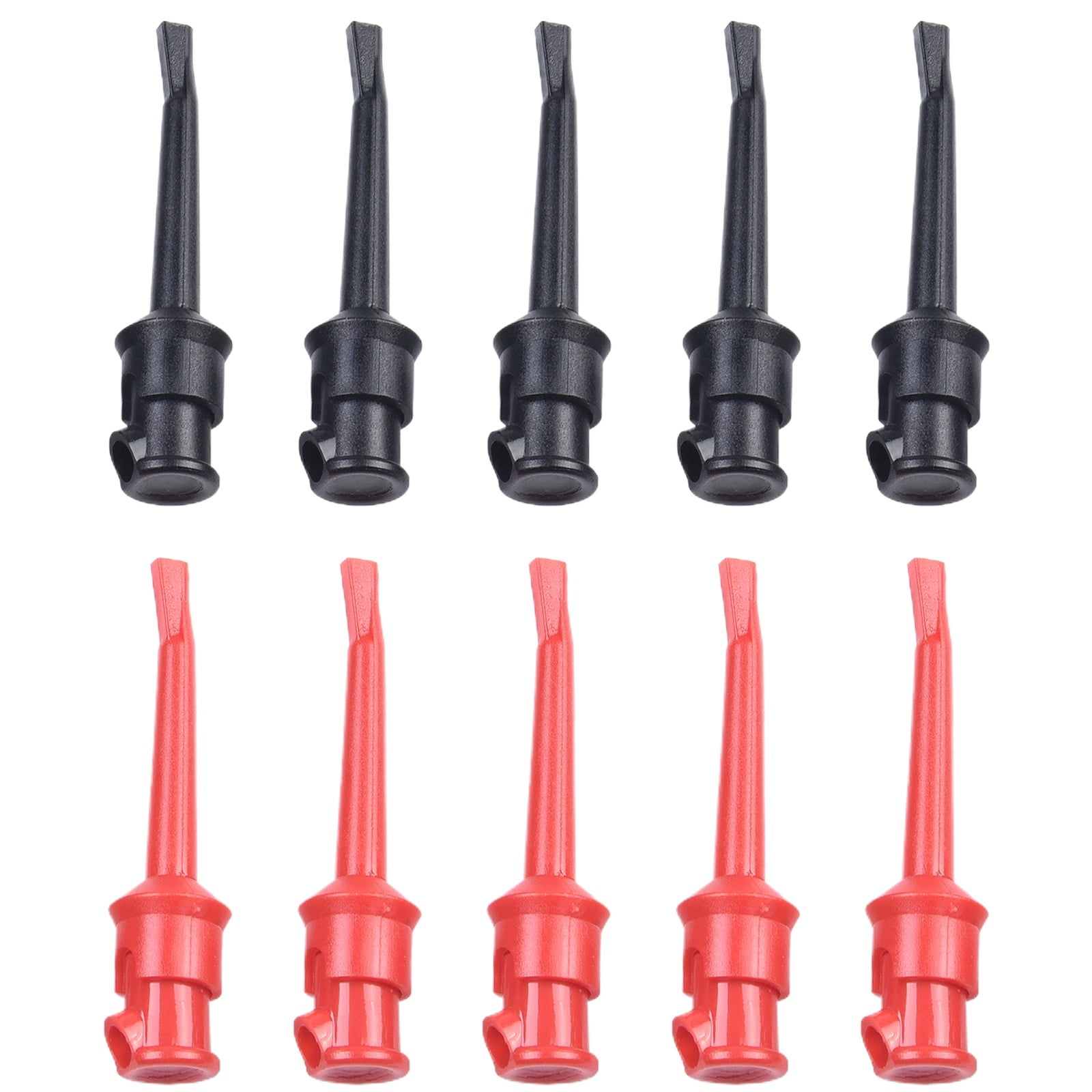 qiya 10pcs Test Hook Clips Probes for Electronic Mini Grabber Pa ...