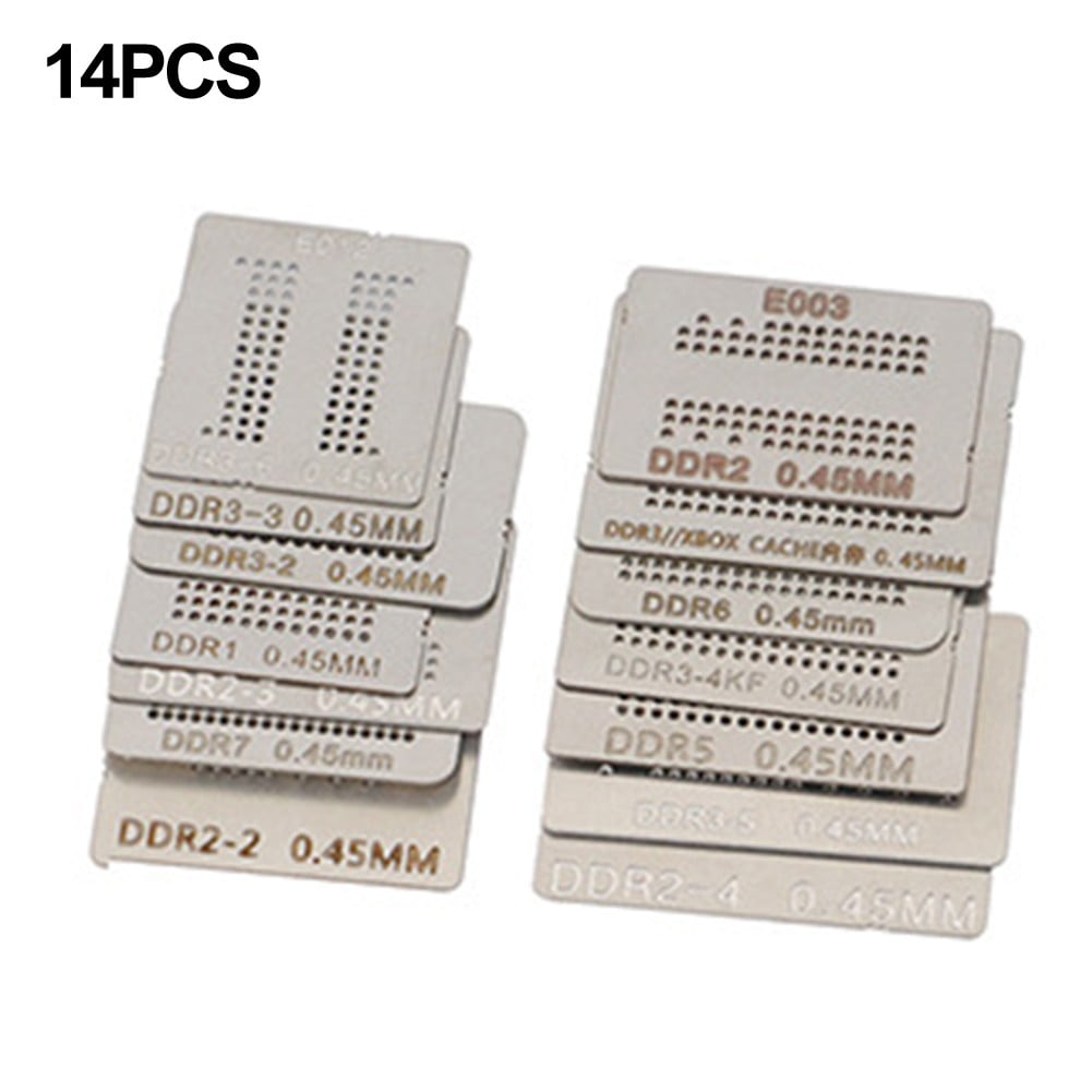 qiya 12/14/20pcs Bga Memory Steel Mesh Heating Bracket Bga78 Ball ...