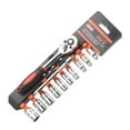 Qiya 12pcs 1 4inch Ratchet Socket Wrench Set Spanner Bicycle Car