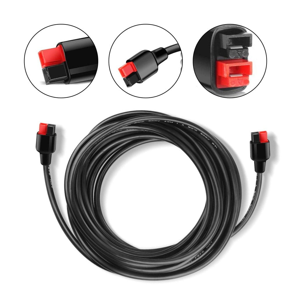 qiya 16AWG For Anderson Connector Solar Extension Cord Solar Generator ...