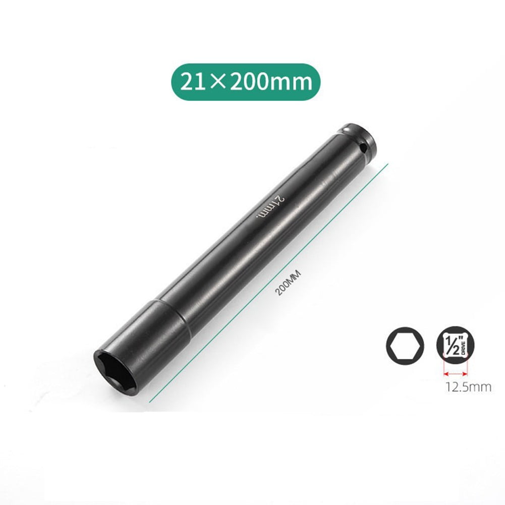 qiya 1pc 200mm Long Wrench Socket 1/2\\\" Drive Deep Wrench Socket ...