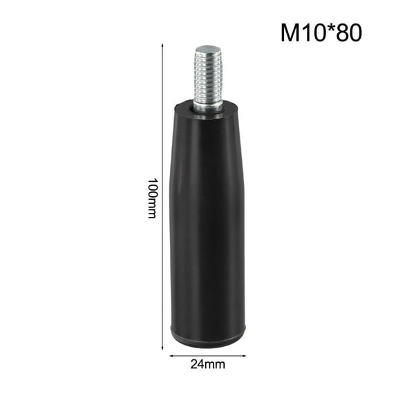 qiya 1pc M6/M8/M10 Revolving Handwheel Handle Male Threaded Stem For ...