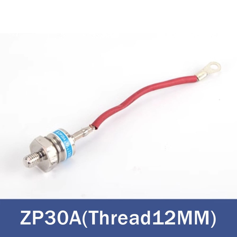 qiya 1pc Threaded Diode ZP300A 200A 100A 50A 30A 1600V Power Positive ...