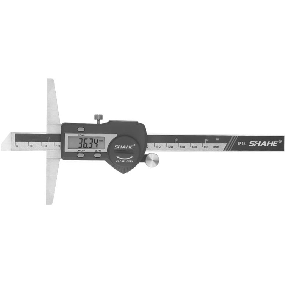 qiya 1pcs 0-300MM Digital Depth Vernier Caliper Electronic Digimatic ...