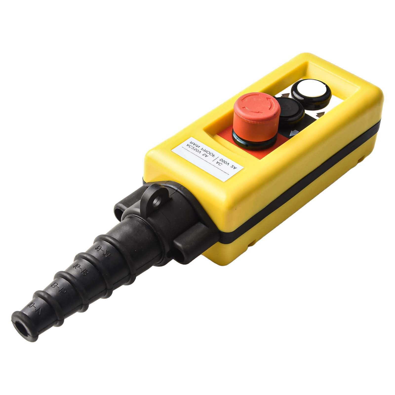 qiya 2 Pushbuttons single Speed Hoist Crane Pendant Control Stations ...