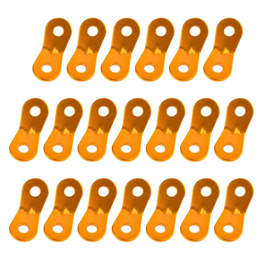 qiya 20pcs Aluminum AlloyTent Canopy Guyline Cord Adjuster Tensioners ...