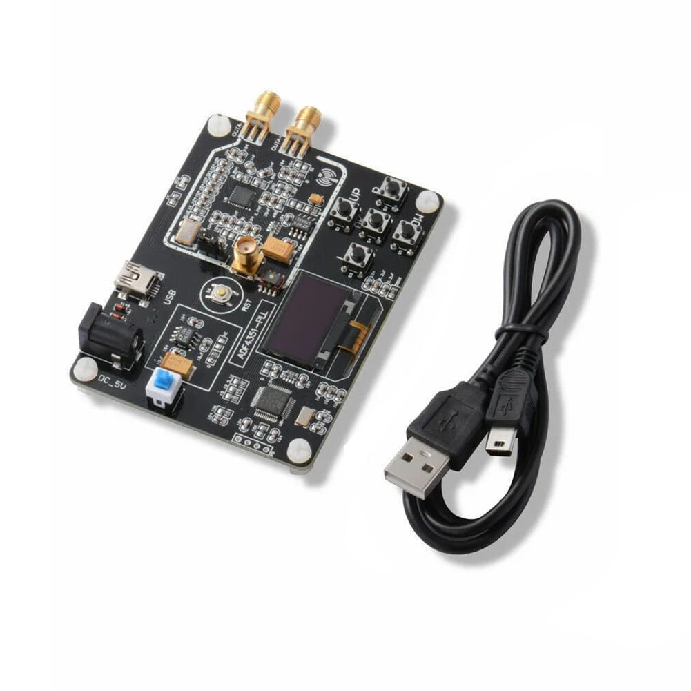 qiya 35MHz-4400MHz RF Signal Generator ADF4351 Sweep Frequency ...