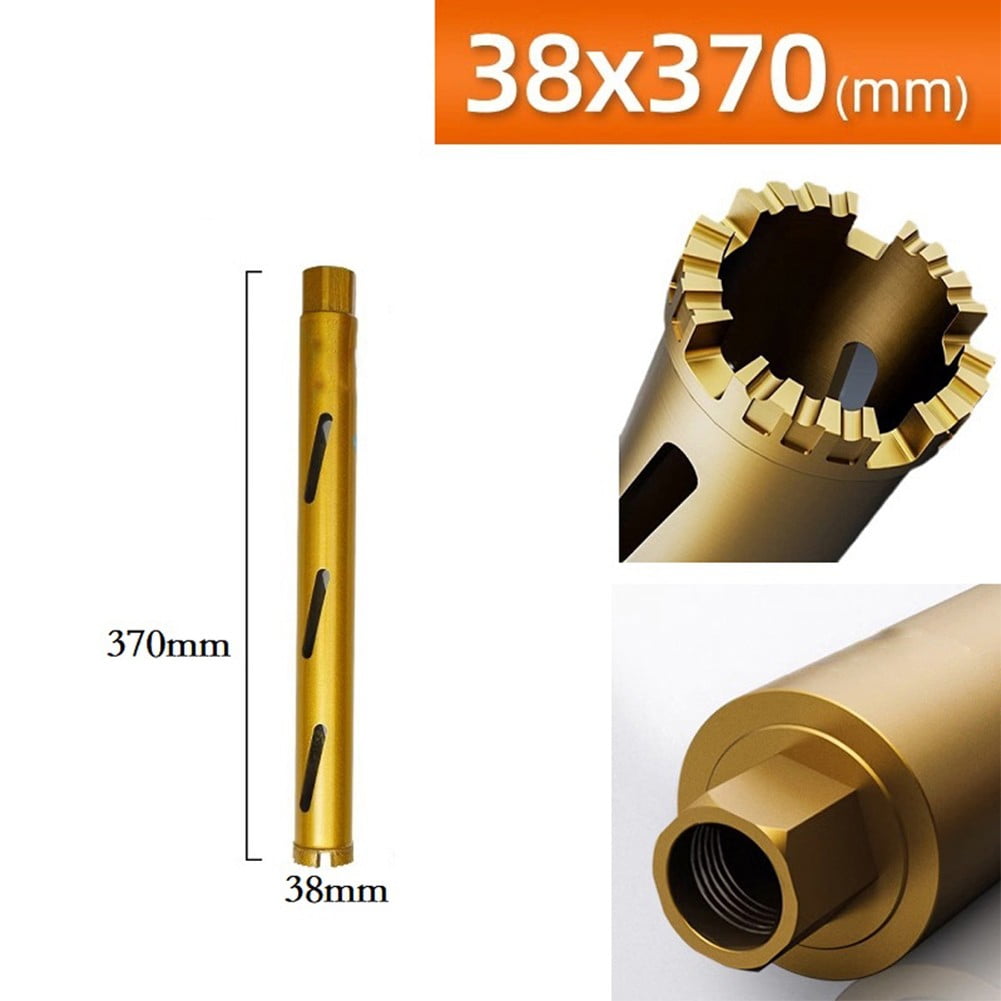qiya 370mm M22 Concrete Core Drill Bit Dry Wet Hammer Perforator Drilling Hole Opener - Walmart.com