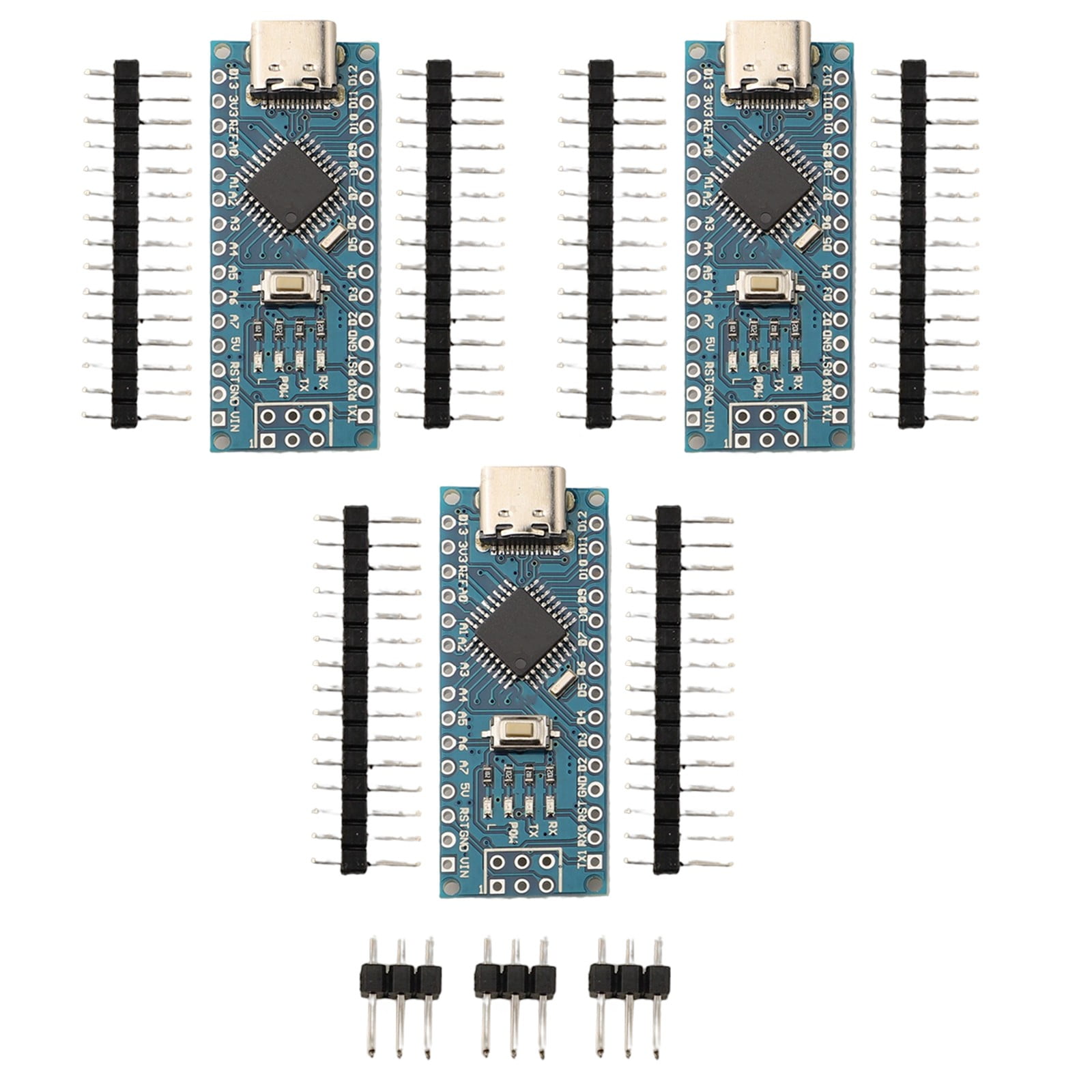 qiya 3PCS for Nano Type-C for V3 USB Board Module Chip Module for CH340G for Arduino - Walmart.com