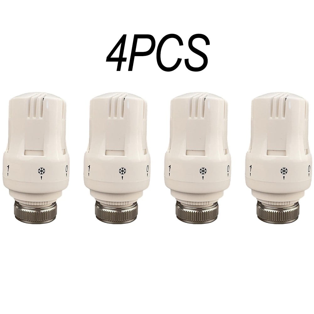 qiya 4XThermostatic Head M30*1.5 Thermostatic Valve Heating Temperature ...