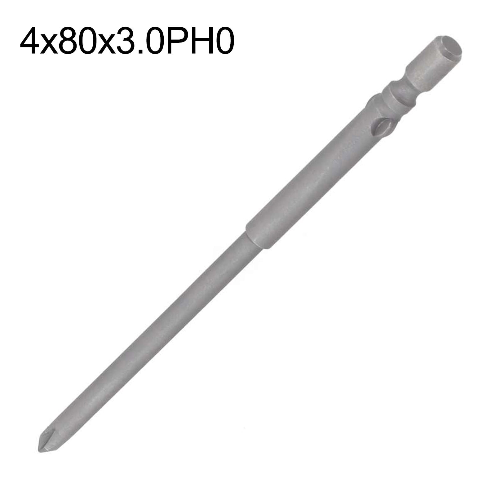 qiya 4mm round shank PH00 PH0 PH1 PH2 magnetic Electric Cross ...