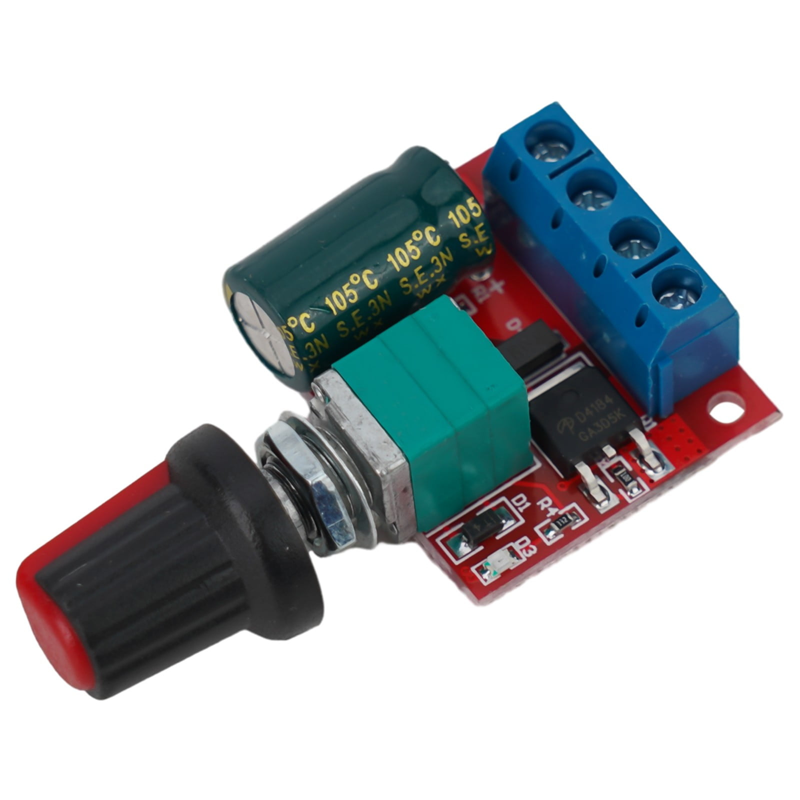 qiya 5A for PWM 12V DC Motor Speed Controller Module 4.5-35V Low ...