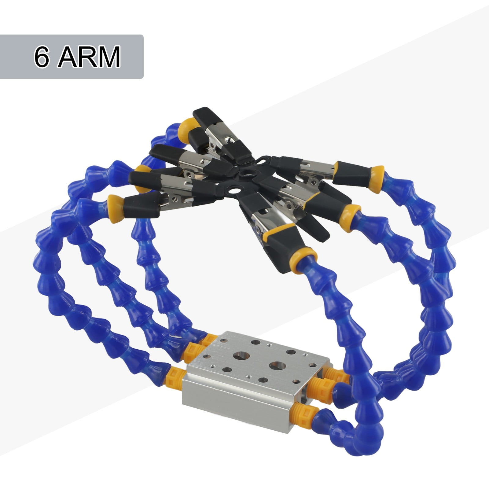 qiya Aluminum Alloy Fixture Clip Flexible Holder PCB Welding Iron ...