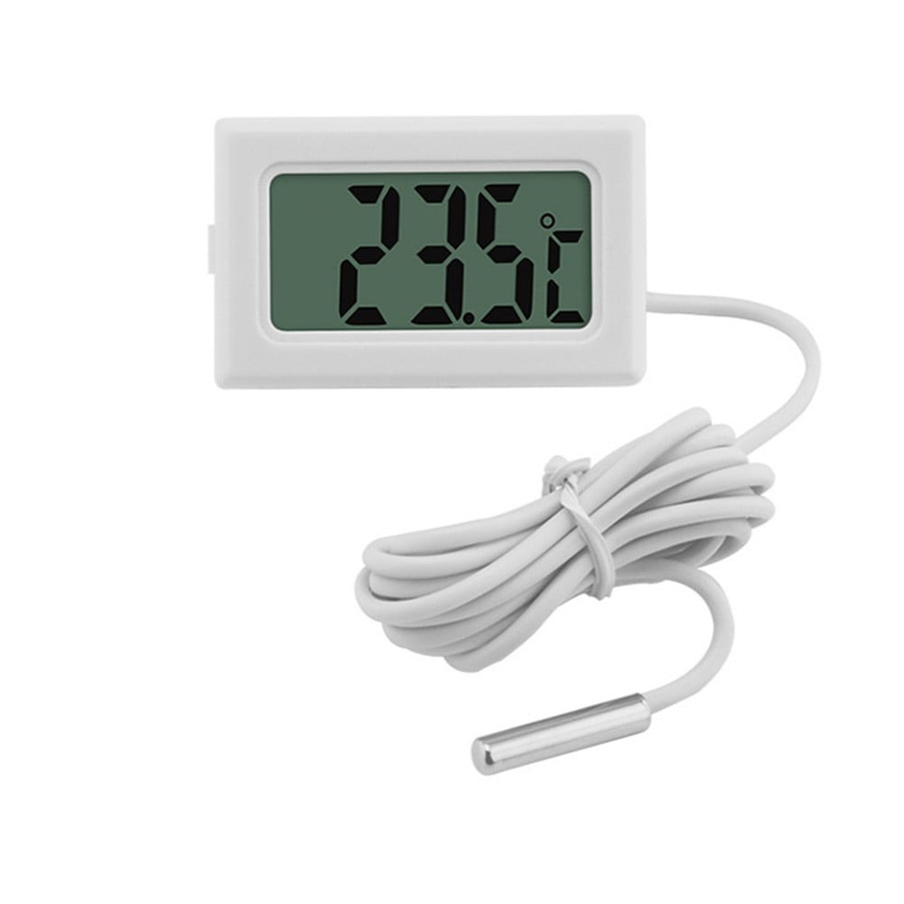 qiya Aquarium Meter Digital Thermometer Accessories Electronic Fish ...