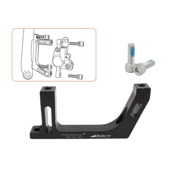 qiya Bike Disc Brake Caliper Adapter Flat Mount Post Mount for 140 ...