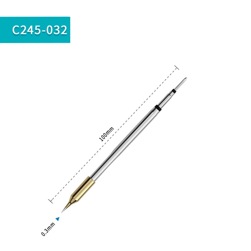 qiya C245 Soldering Iron Tip Spare Replacement Straight Tip for JBC ...