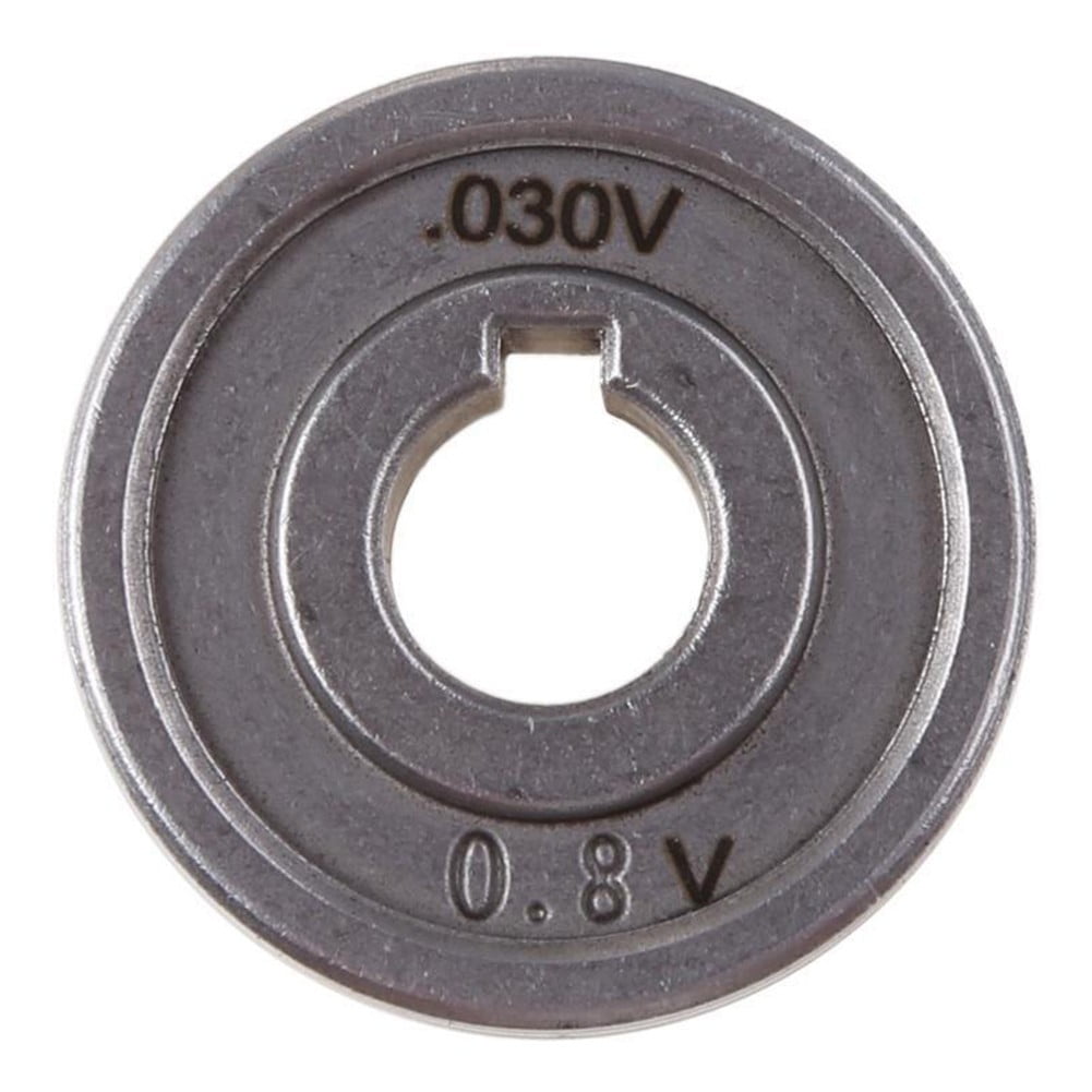 qiya Feeder Roller Wire Guide Wheel Silver V-Groove/U-Groove 0.6/0.8/1 ...