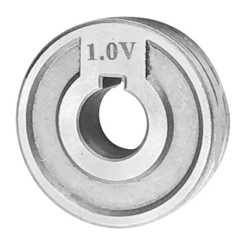 qiya Feeder Roller Wire Guide Wheel Silver V-Groove/U-Groove 0.6/0.8/1 ...