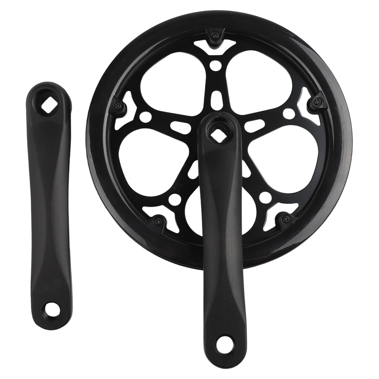 qiya Folding Bike Crankset 52T Bike Sprocket 170mm Square Hole Crank ...