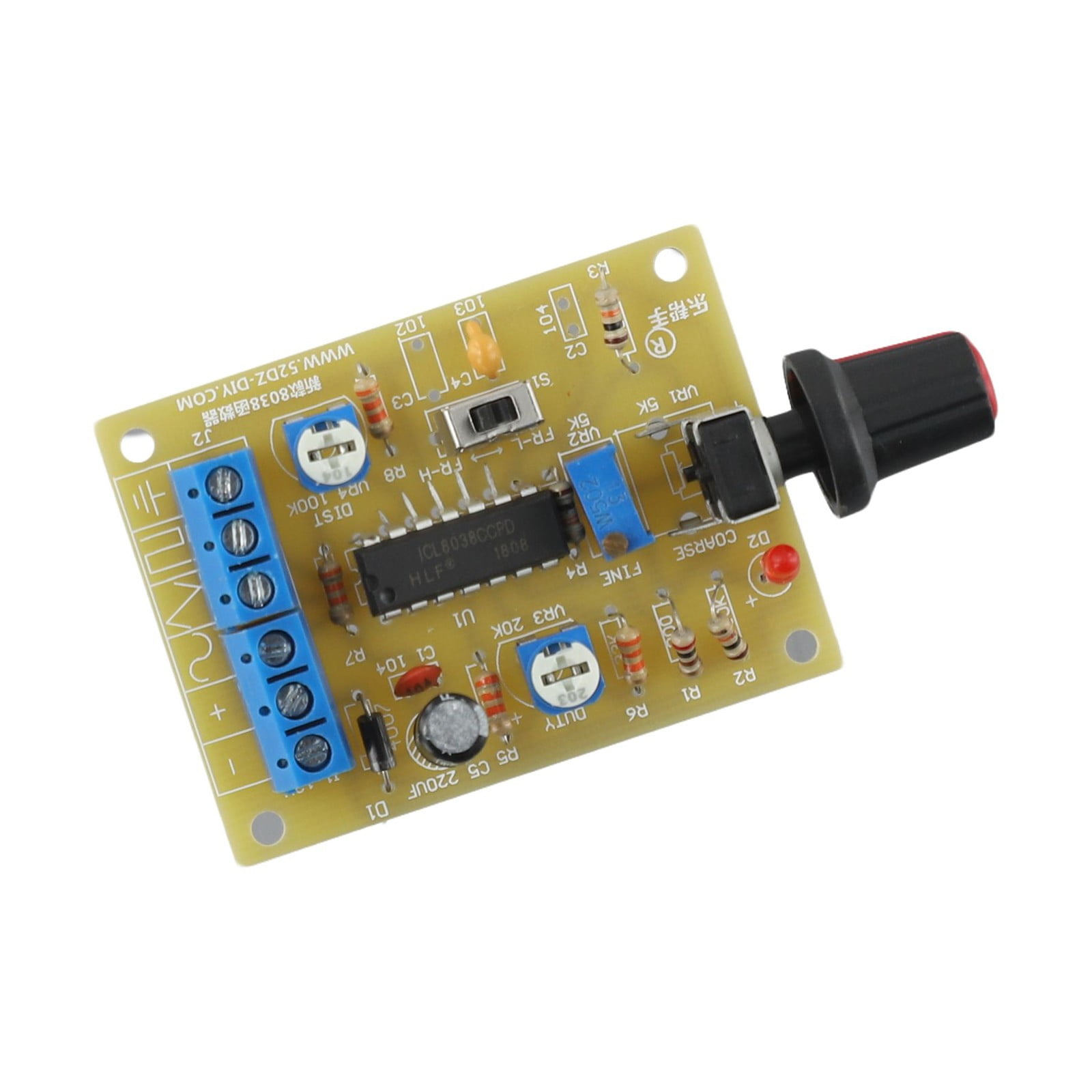 qiya ICL8038 function signal generator module Sine square triangle wave ...