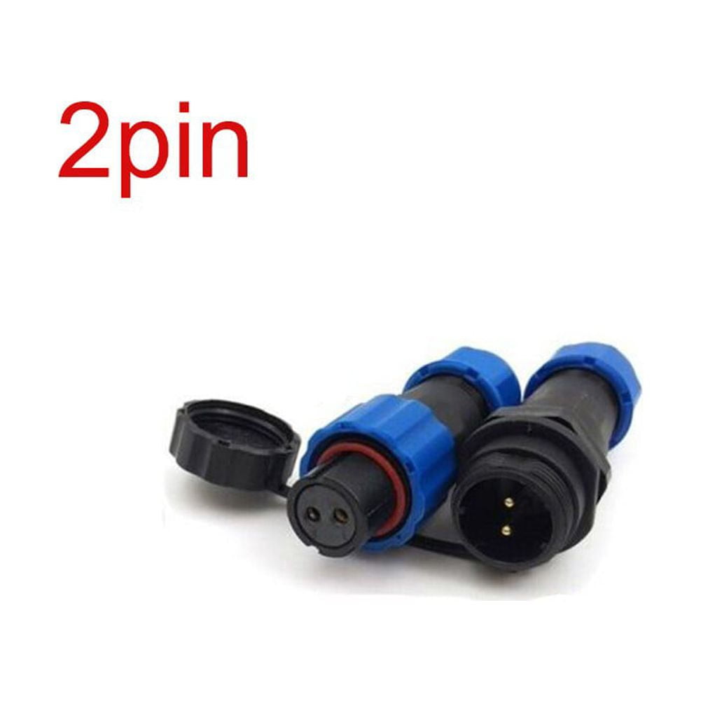 qiya IP68 waterproof aviation plug socket connector for LED and ...