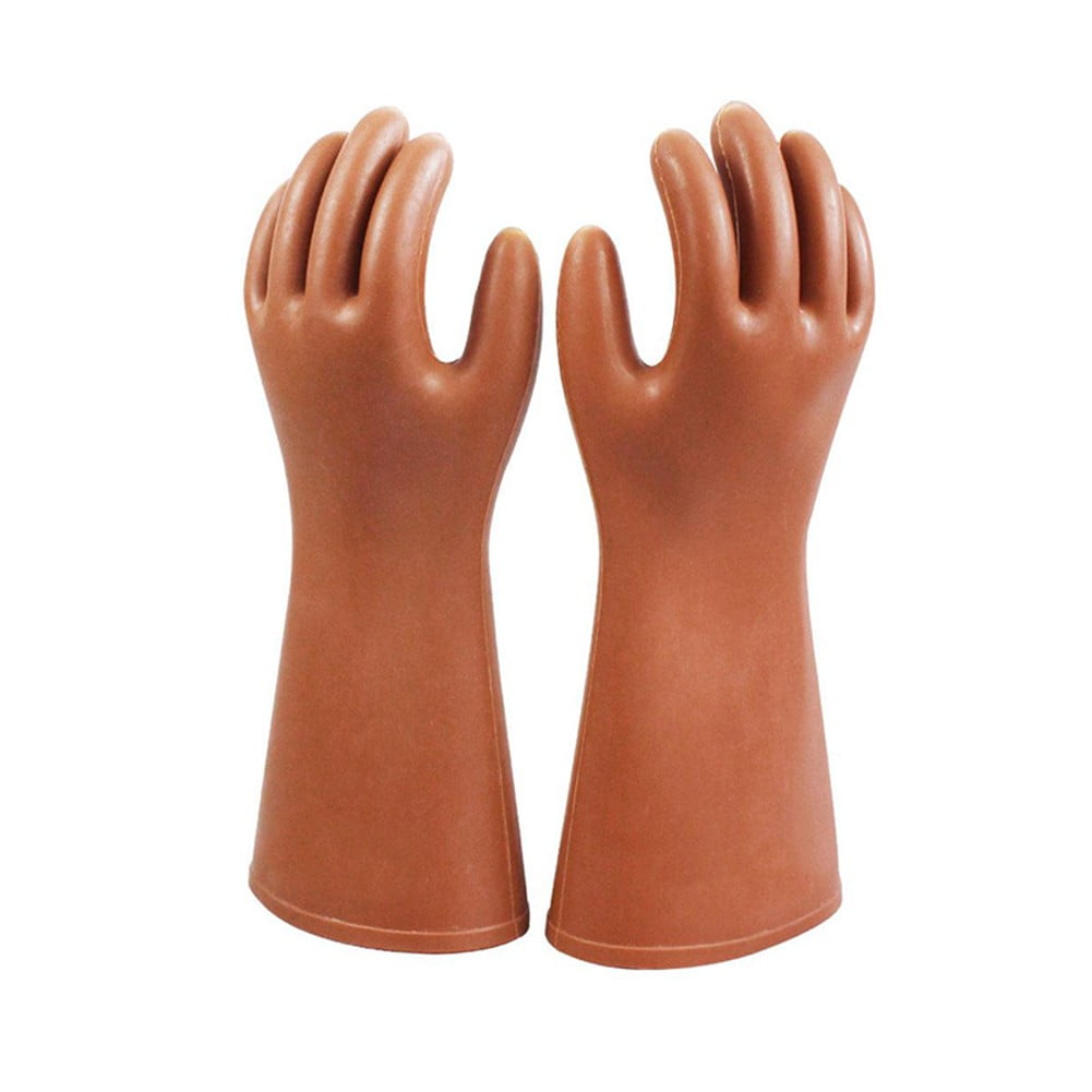 qiya Insulation Rubber Glove 10KV Voltage Electrical Anti Leakage Work ...