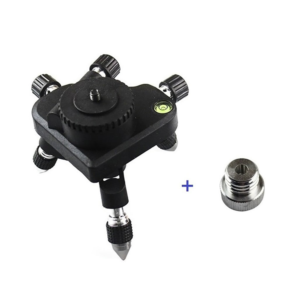 qiya Level Meter Bracket Base Adjustable Rotation Meter Tripod Bracket ...