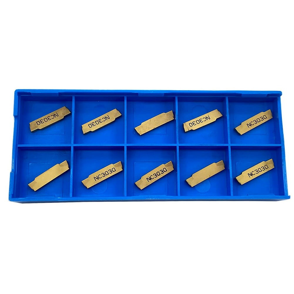 qiya MGMN200-G Insert Carbide Cemented Cut-Off Tool 10 Pcs Finishing ...