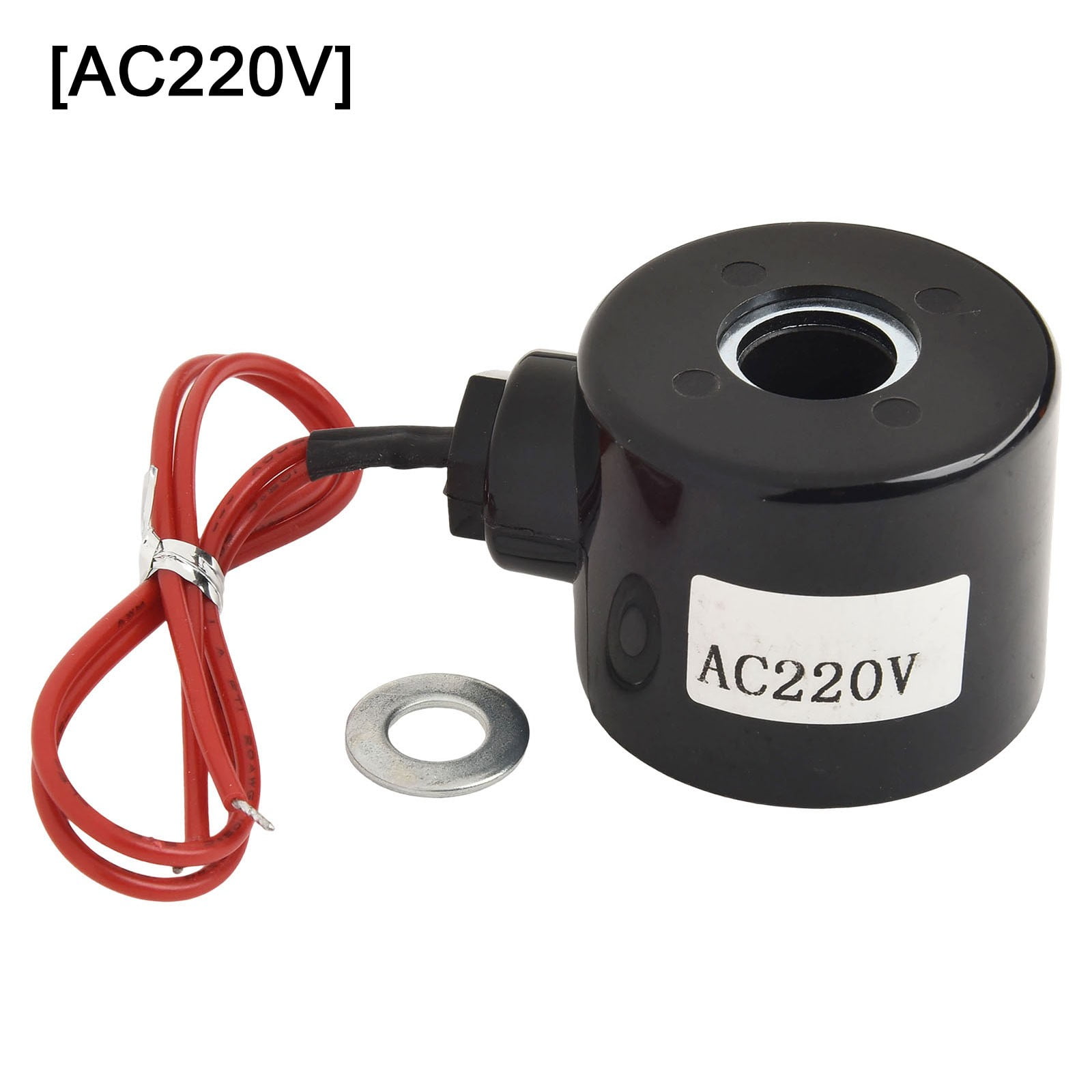 qiya Normally closed solenoid valve coil DN06/08/10/15/20/25 1/4"3/8" 12V 220V 24v - Walmart.com