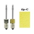 qiya E10 Interface Soldering Iron Tips Welding Tips USB Soldering Tip Set B C K Type - Walmart.com