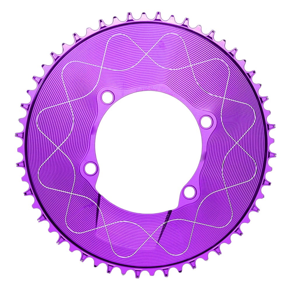qiya Road Bike Single Closed Chainring BCD110mm 4 Bolts 3mm Offset ...