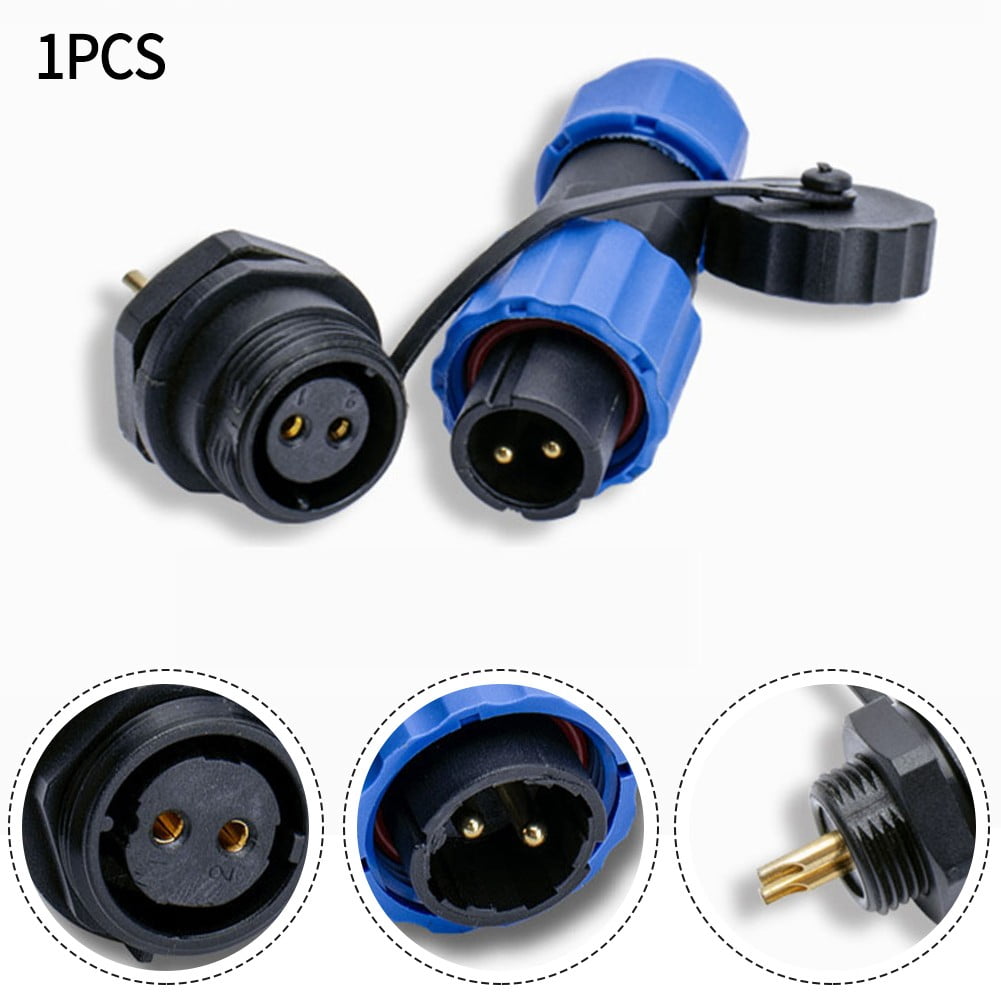 qiya SP20 Panel Mount IP68 Waterproof Plug and Socket Circular ...