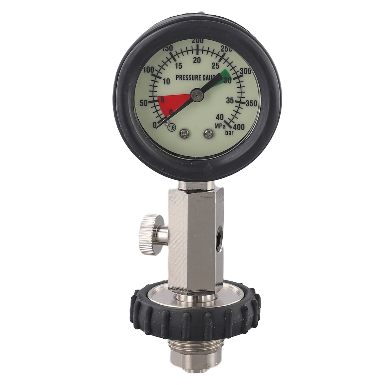qiya Scuba Diving Cylinder Tank Pressure Gauge G5/8 Thread For DIN ...