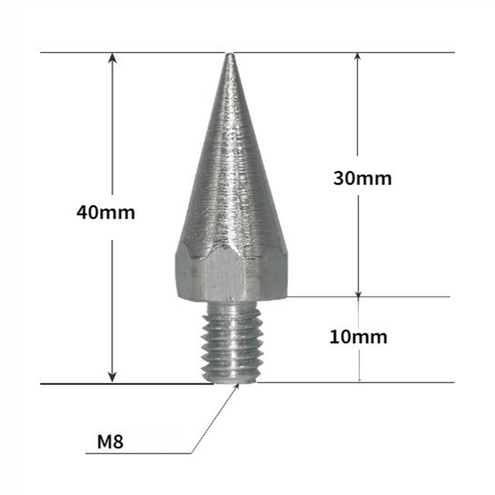 qiya Stainless Steel Prismatic Mini Rod with 1/4" Internal Thread ...