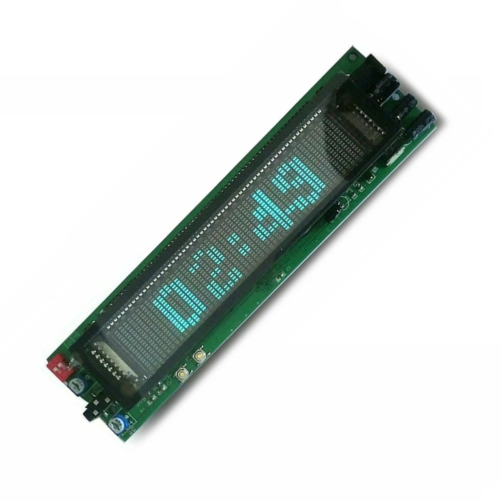 qiya VFD Music Spectrum Display Analyzer W/ clock Audio Level Indicator ...