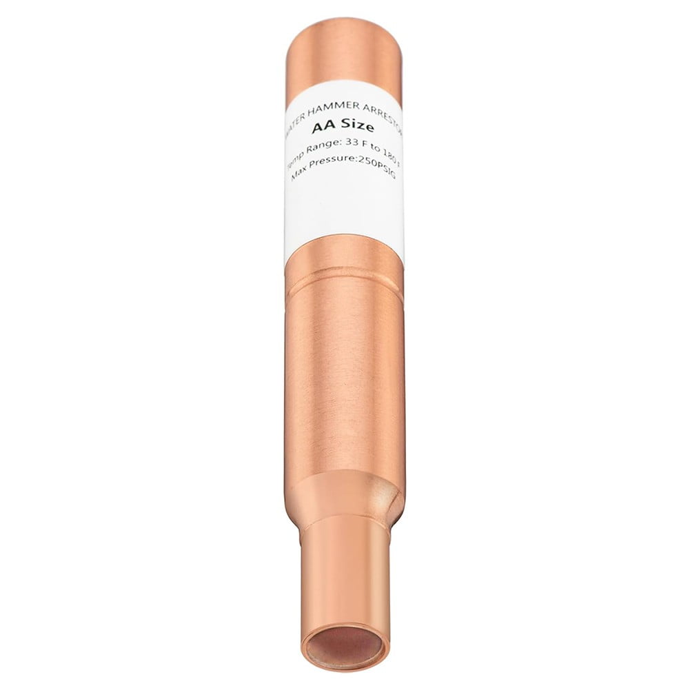 qiya Water Hammer Arrestor 1/2 inch Connection Copper Cavity For Pipe ...