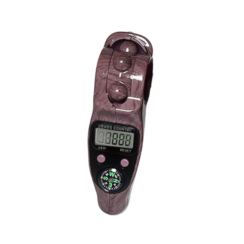 qiya Wood Electronic Hand Counter Portable Lcd Digital Bead Counter for ...