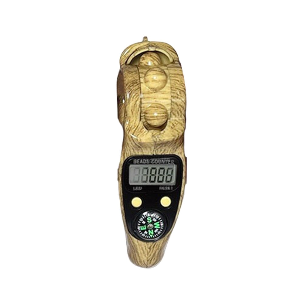 qiya Wood Electronic Hand Counter Portable Lcd Digital Bead Counter for ...