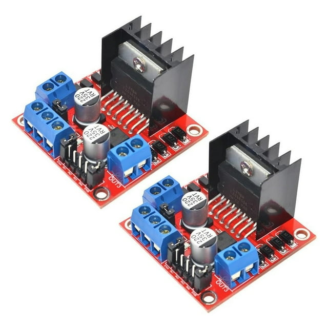 qiya for L298N Motor Drive Controller Board Module Dual H Bridge DC Stepper Module - Walmart.com