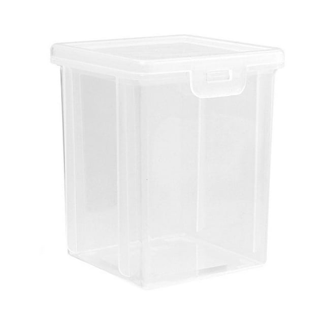 qkdmdw Clear Stackable Storage Bins with Lids, Large Plastic Containers ...