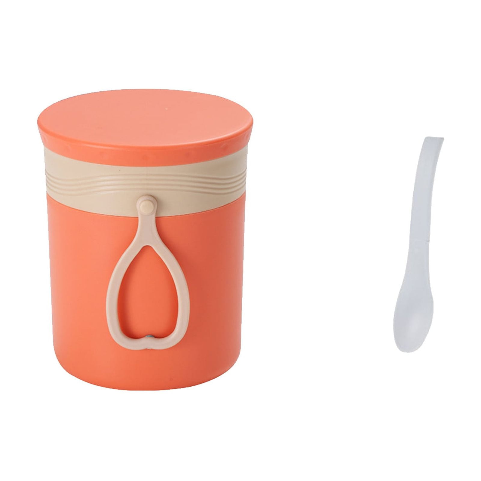 qolami 304 Stainless Steel Soup Cup Insulated Sealed Portable Water Cup ...