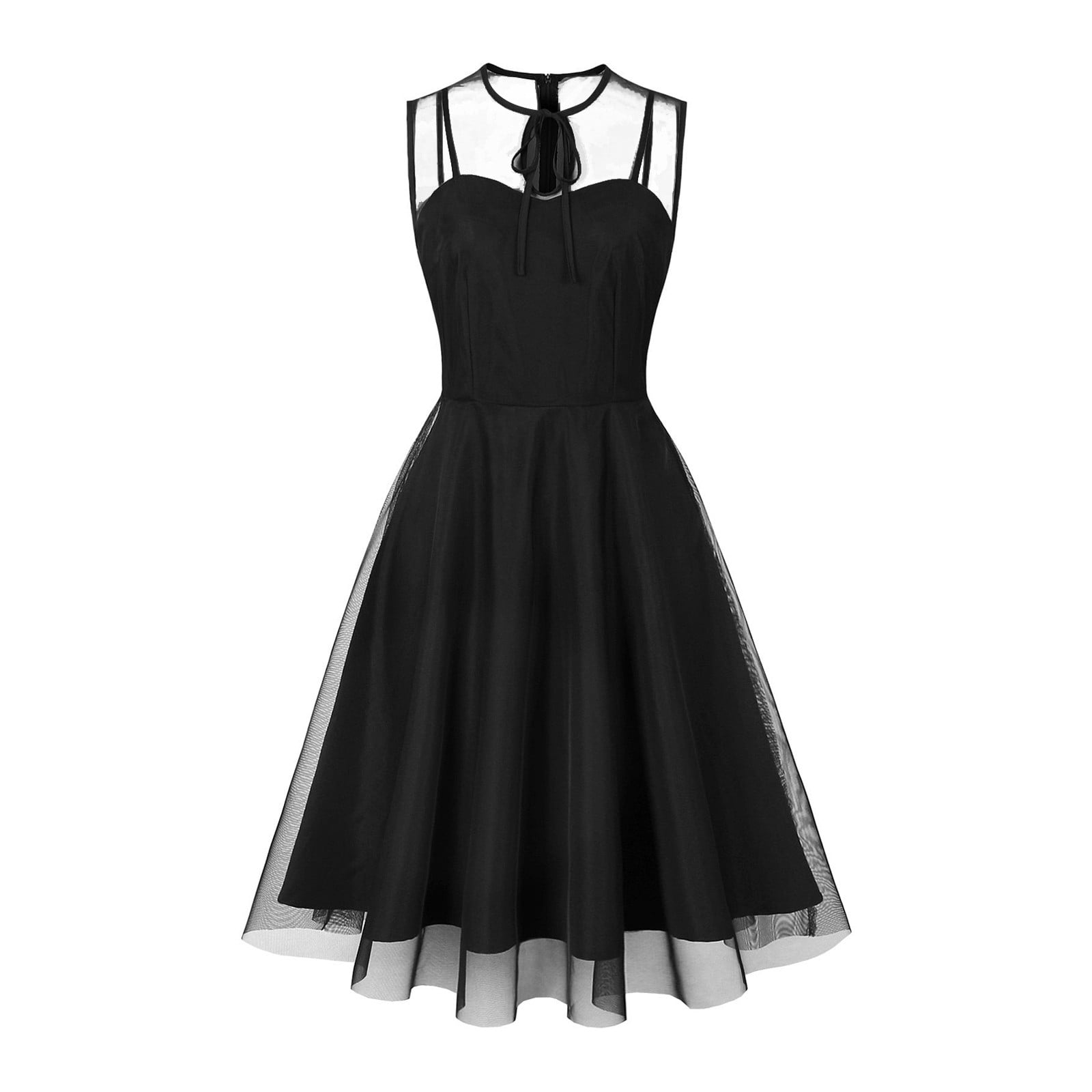 qolati Cocktail Dresses for Women Lace Sheer Tulle Short Homecoming ...