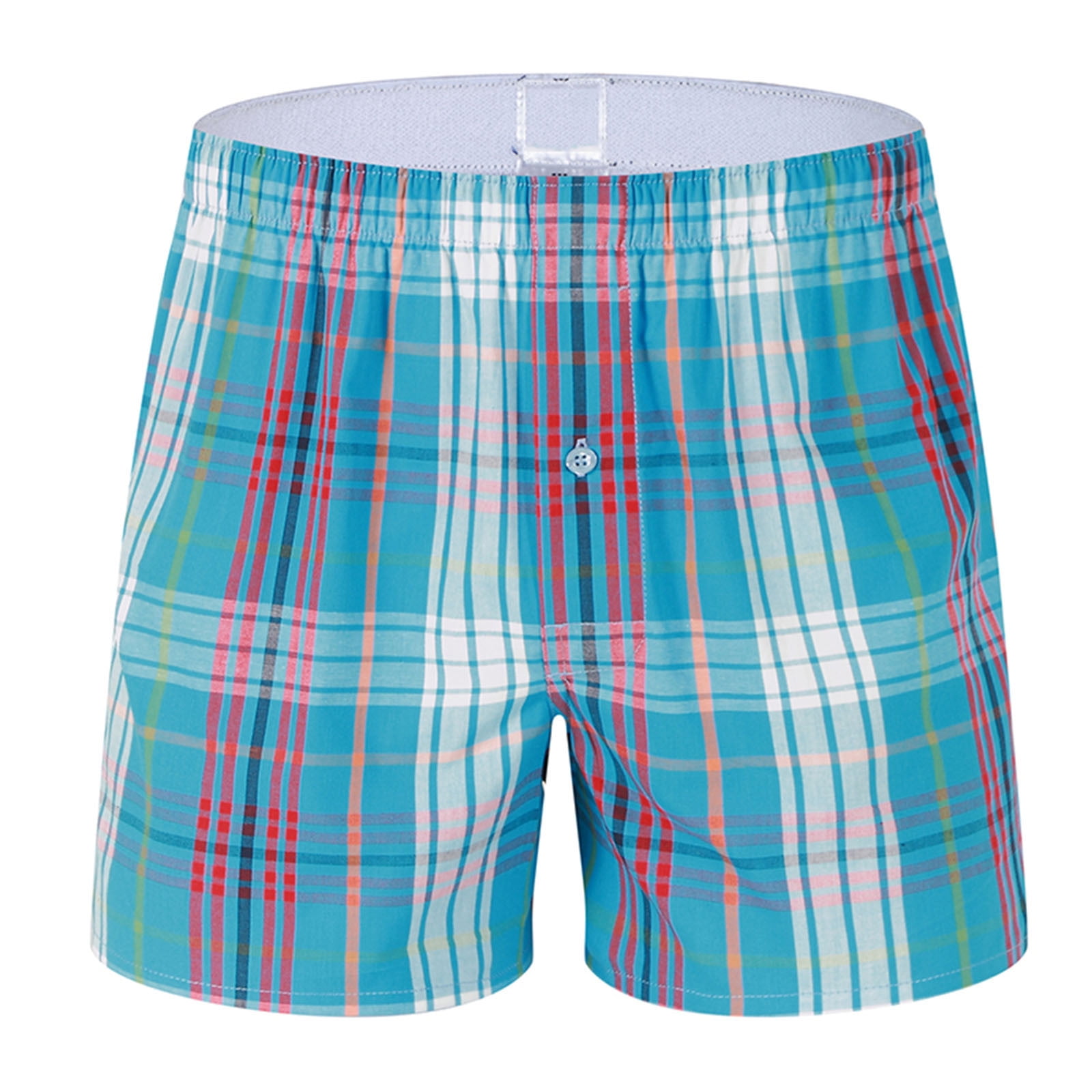 qolati Men's Underwear Classic Fit Elastic High Waisted Cotton Boxers ...