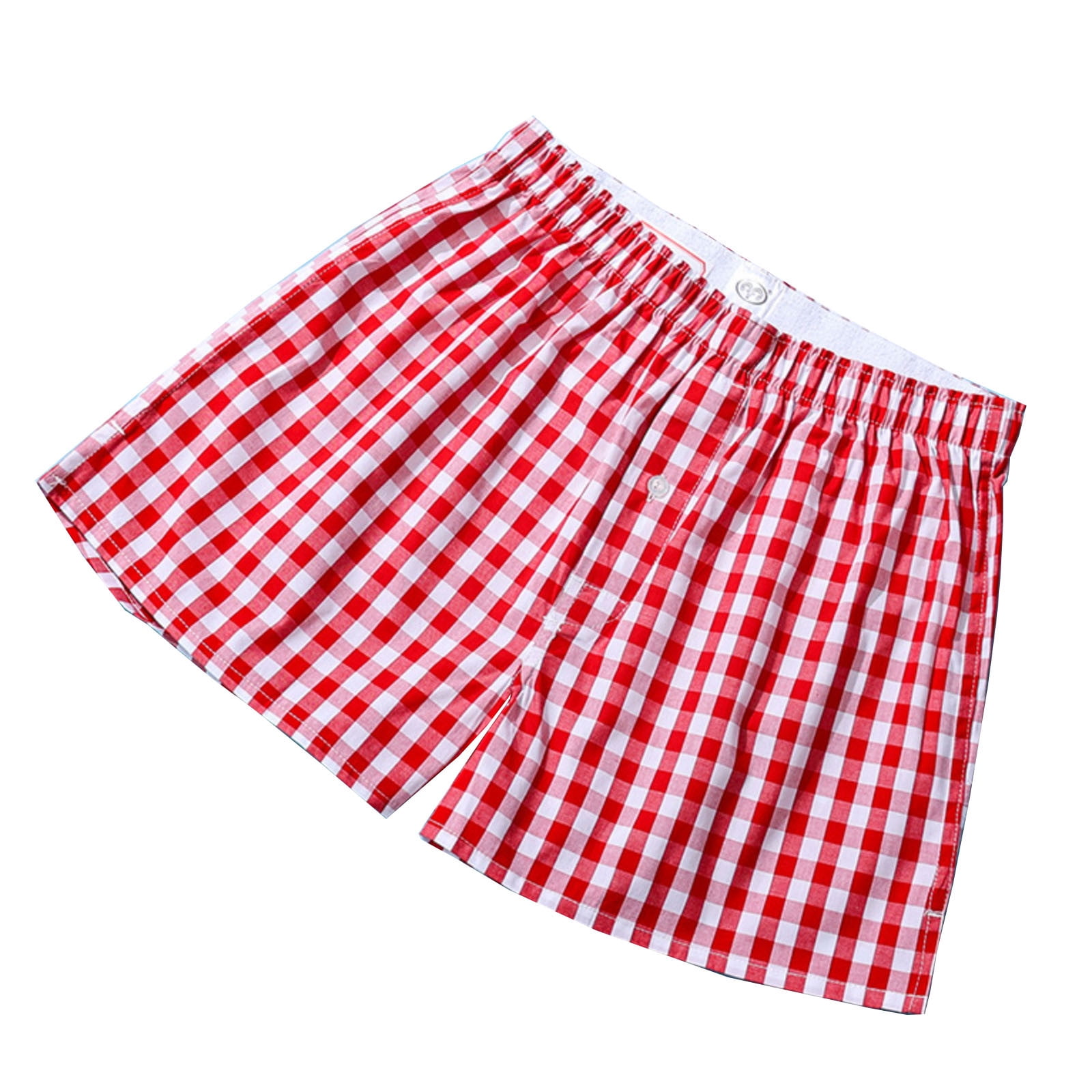 qolati Men's Underwear Classic Fit Elastic High Waisted Cotton Boxers ...