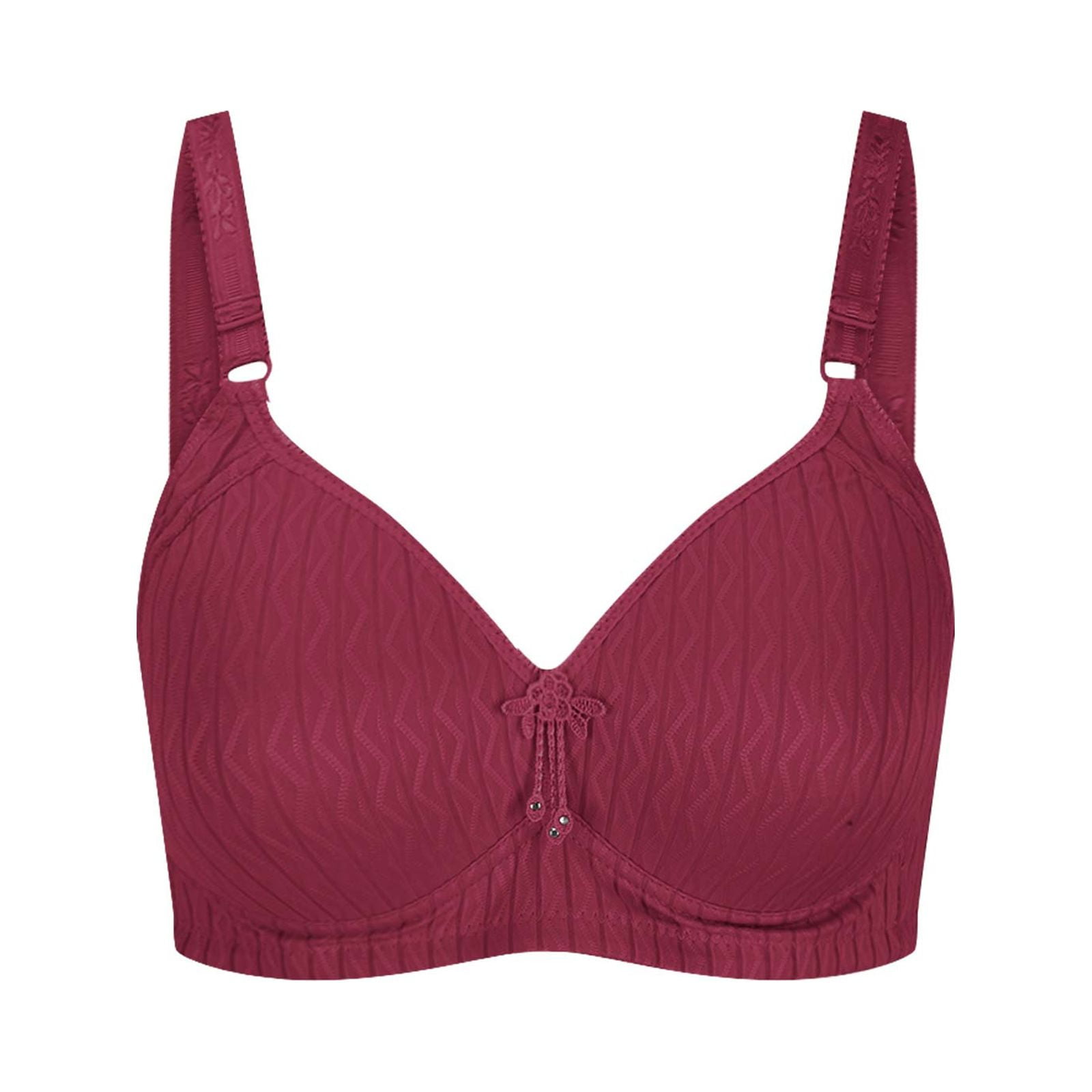 qolati Nursing Bras for Women Soft Wireless Push Up Lift Bustier ...